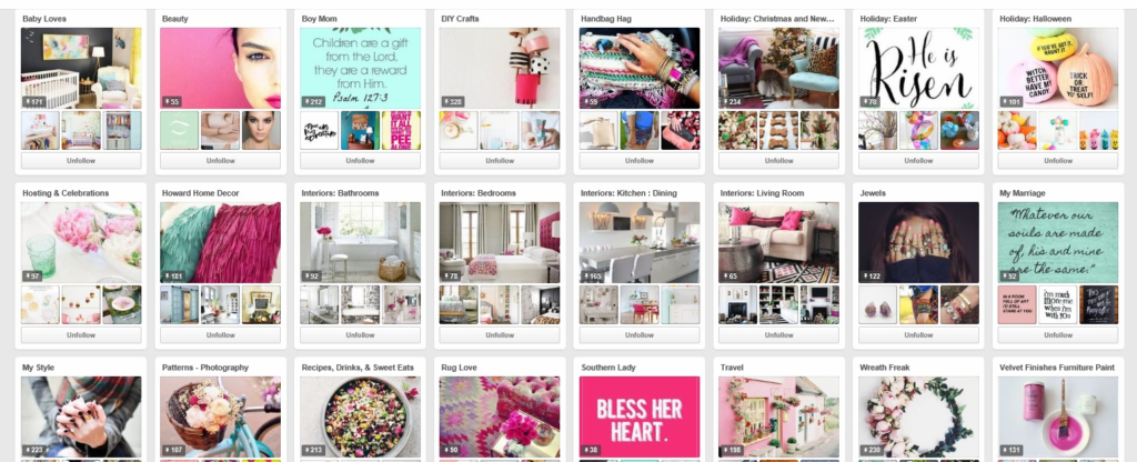 How to Organize your Pinterest Boards - Amy Howard Social
