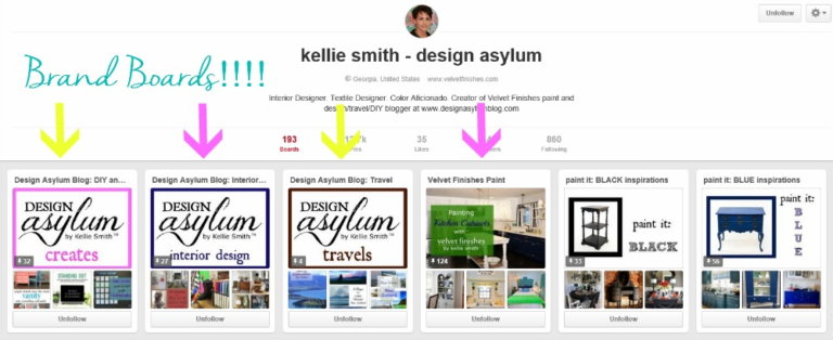 How to Organize your Pinterest Boards - Amy Howard Social